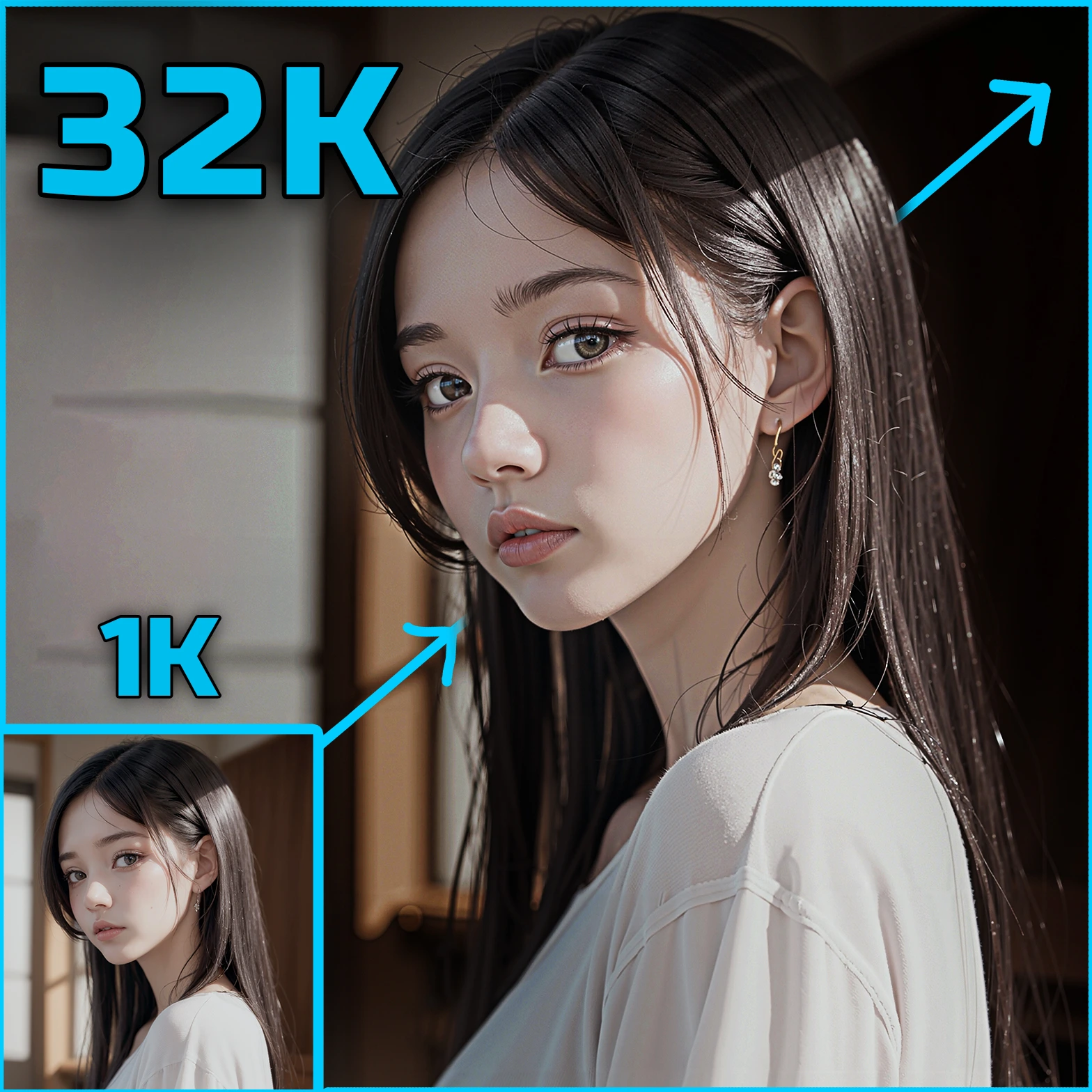 Flux Upscaler - 4k, 8k, 16k, 32k | Image Upscaler