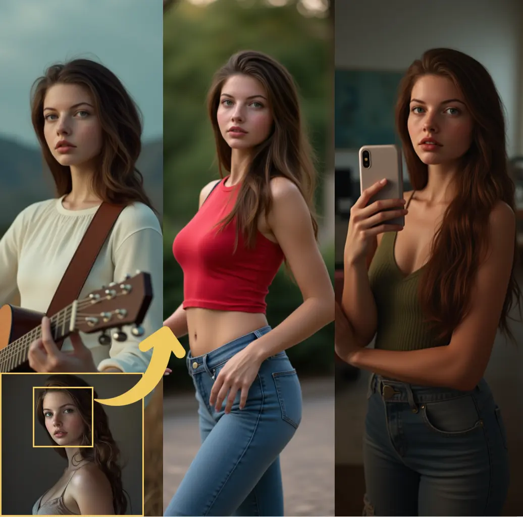 使用Flux PuLID进行真实感人脸交换