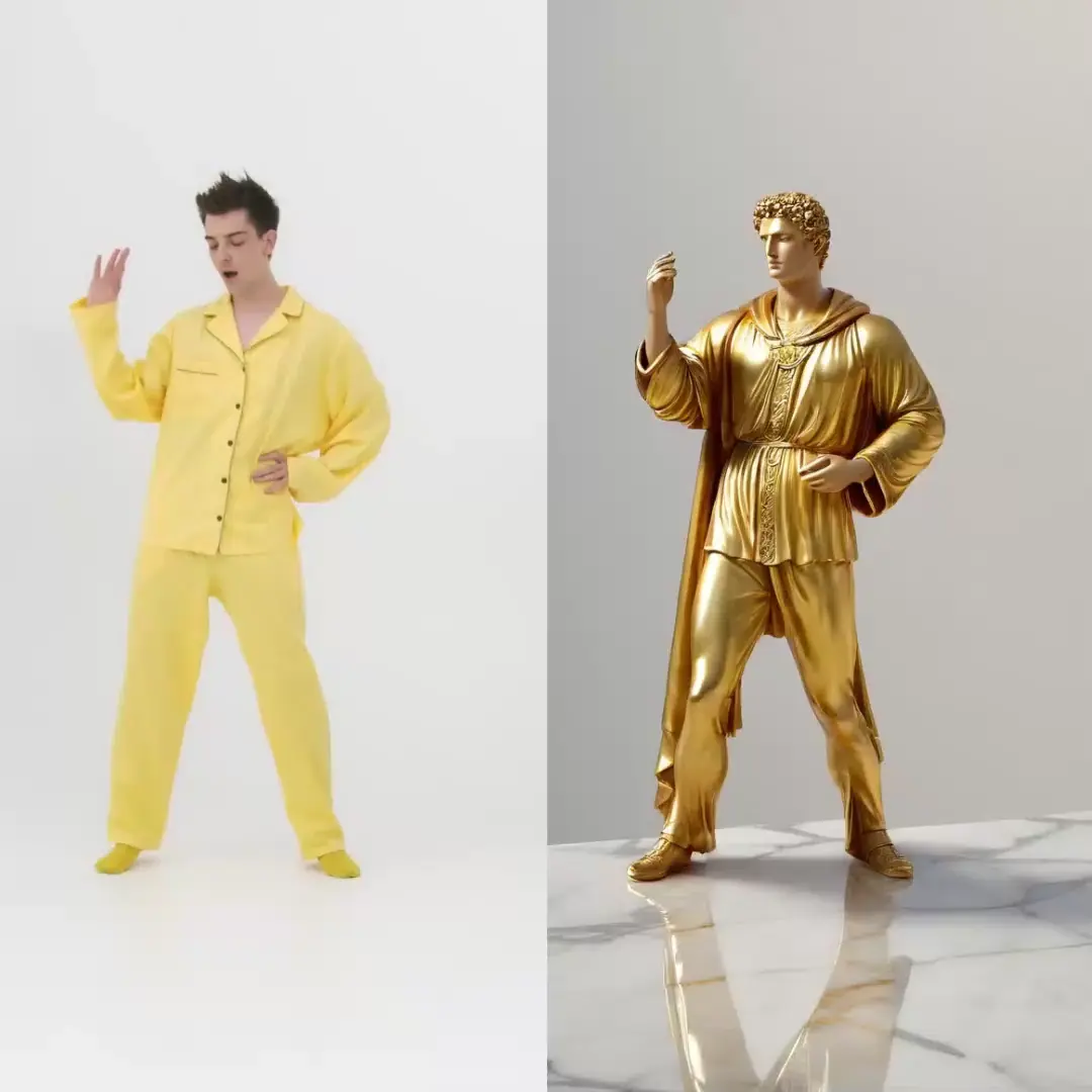 Transform Video to Marble Sculpture Style using ComfyUI